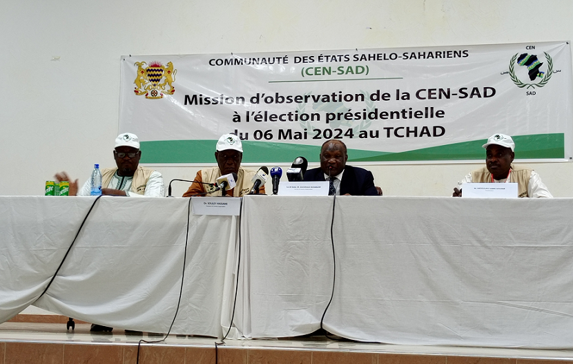 La Cen-Sad salue le bon déroulement du scrutin - NDJAMENA HEBDO
